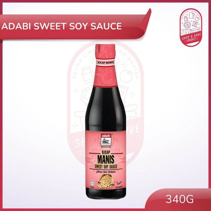 ADABI Sweet Soy Sauce - 340ml Adabi Kicap Manis | Lazada