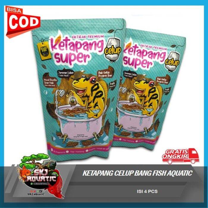 KETAPANG CELUP BANG FISH (isi 4 kantong besar) | Lazada Indonesia
