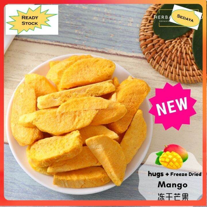 Snack Halal Freeze Dried Mango Mangga Kering Snacks Food Halal Makanan ...