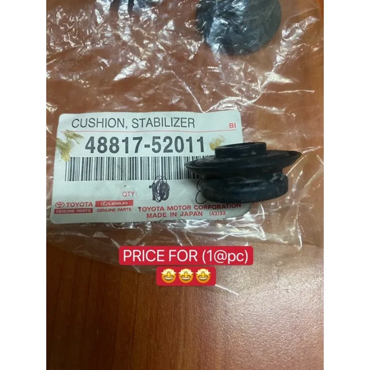 ORIGINAL TOYOTA VIOS NCP42 NCP150 FRONT STABILIZER LINK BUSH (1@pc ...