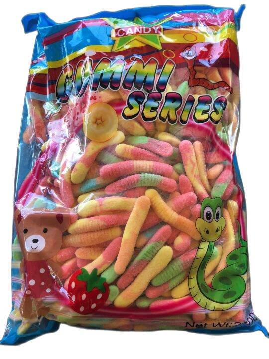 [NEGOSYO PACK] GUMMY CATERPILLAR - [2.5KG] [1 KILO] [HALF KILO] | Lazada PH