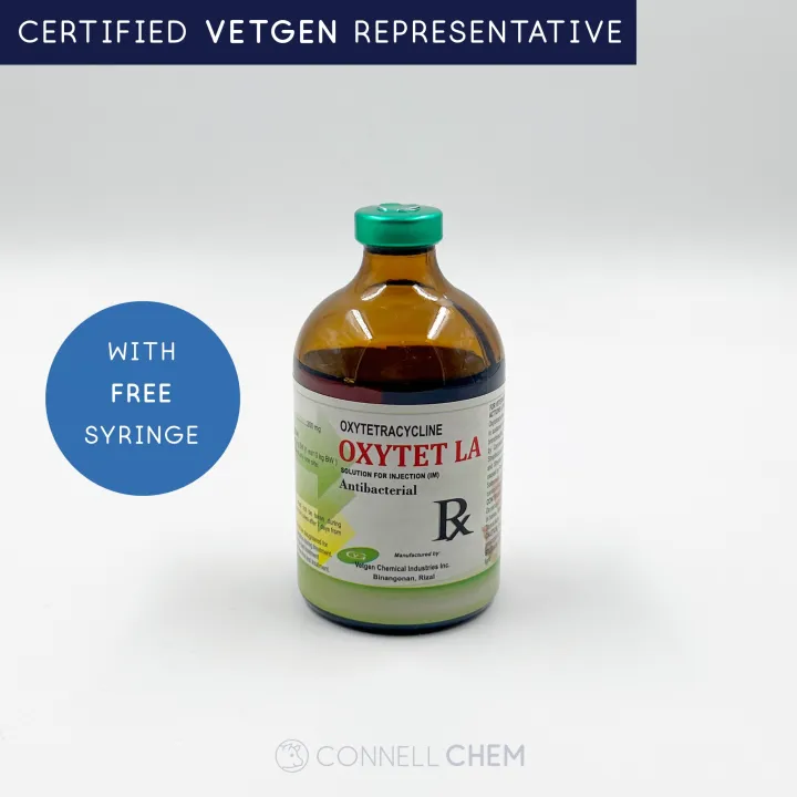 Oxytetracycline for Animals Oxytet LA Vet Product 100ml Vetgen | Lazada PH
