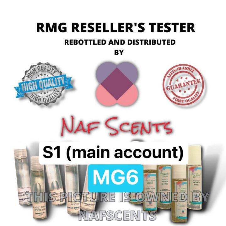 (S1) MG6 3ML 10ML ROLL-ON (INSPIRED BY) RMG OILBASED PERFUME FOR MEN ...