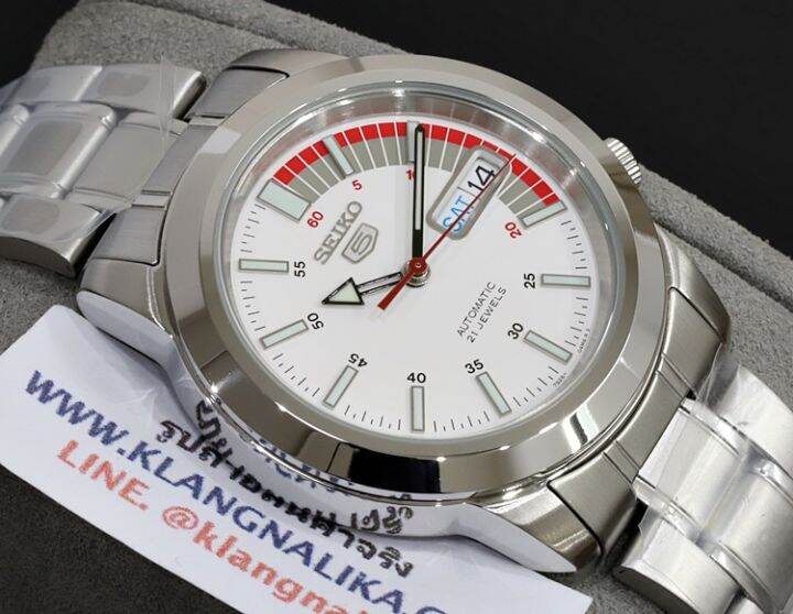 นาฬิกาข้อมือ Seiko 5 Automatic รุ่น SNKK25K1 | Lazada.co.th