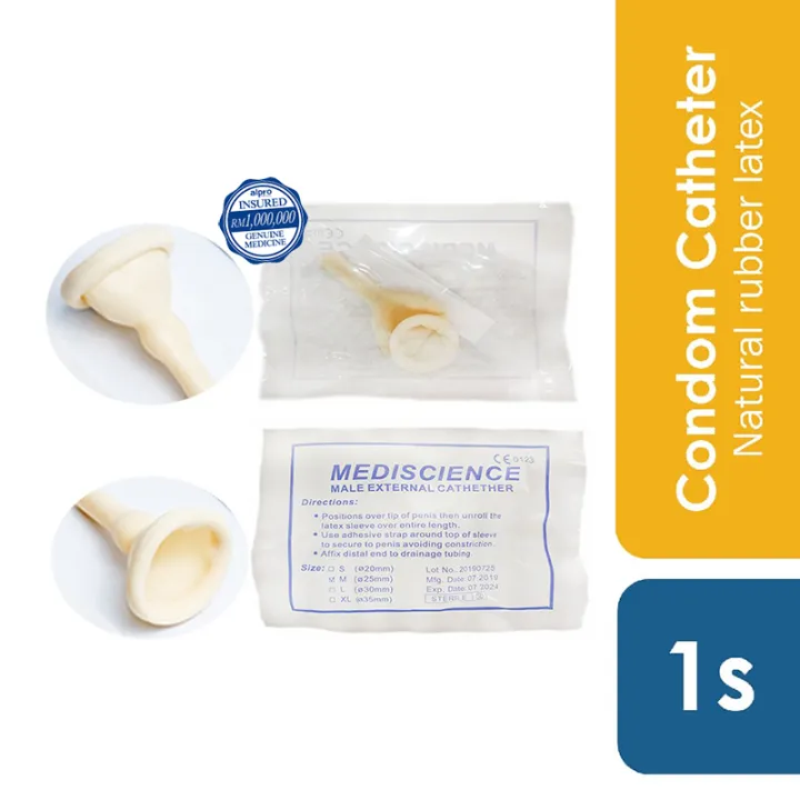 Alpro Pharmacy Mediscience Male External Catheter 30mm 1s | Urinary ...