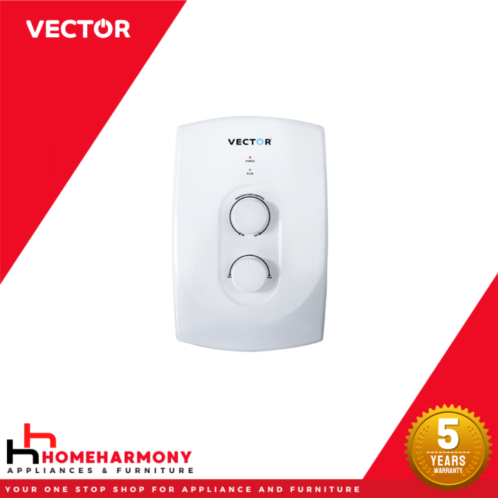Vector VP-268 Singlepoint Instant Water Heater w/ Stabilizer 3.5 Kw ...