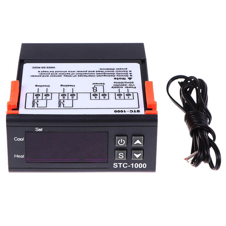 SME Digital 220V STC-1000 Temperature Controller Thermostat Regulator ...