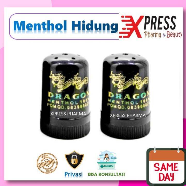⚡XPRESS⚡ Menthol Cap Dragon HAP H1 H2 HSB Beruang Vicks Hidung Pilek ...