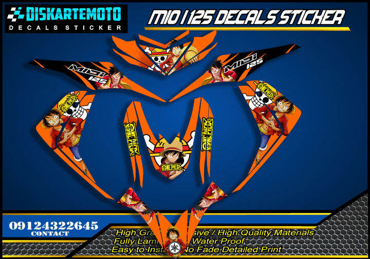 Yamaha Mio i 125 Decals Sticker | Lazada PH