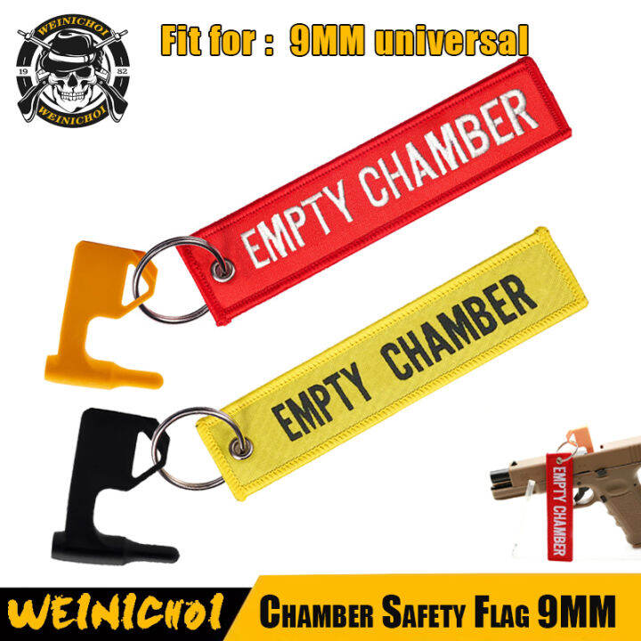 WNC Chamber Safety Flag Includes Built-in Flathead For 9mm Universal ...