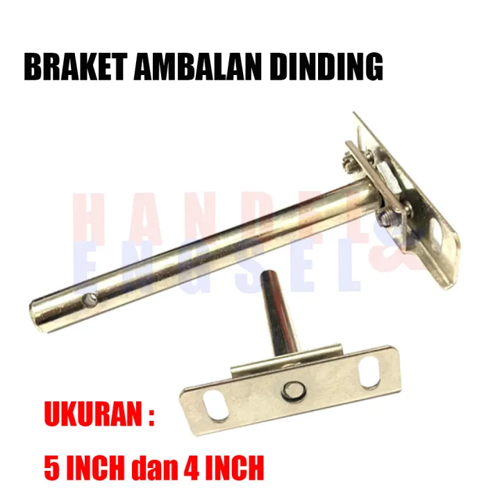 Bracket Ambalan Melayang / Floating Shelf Mounting / Pen Ambalan ...