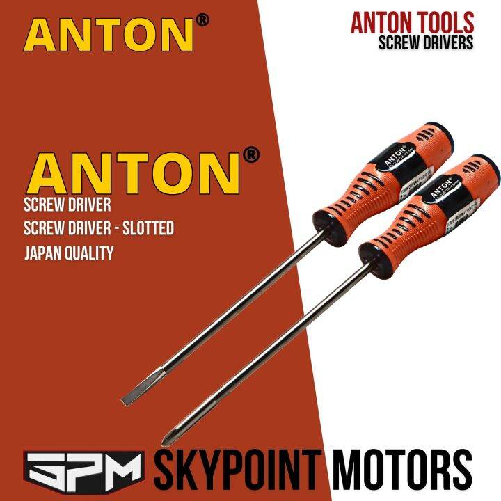 ANTON TOOLS SCREW DRIVER 8" AT-1139 (9501-218/219) | Lazada PH