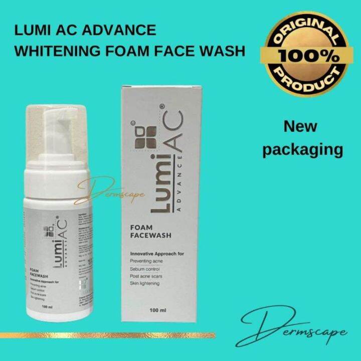 Lumi AC Advance Whitening Foam Wash NEW PACKAGING FDA APPROVED | Lazada PH