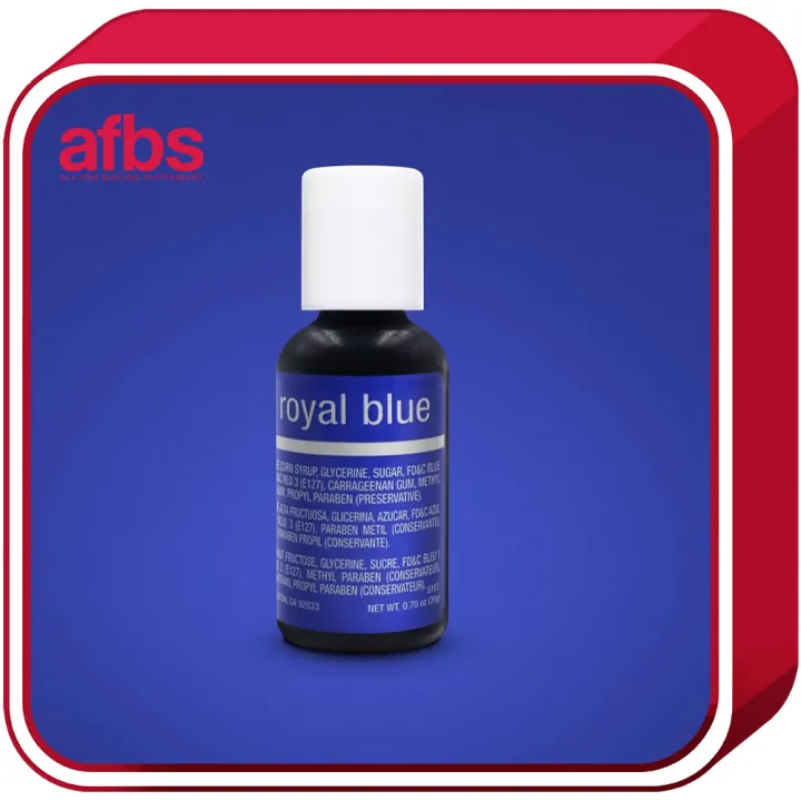 Chefmaster Royal Blue Liqua-Gel Food Coloring 20 ml [2111553] | Lazada ...