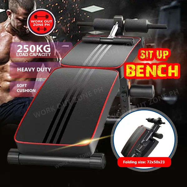 Multifunctional Portable adjustable Fitness Sit-Up Bench with Auxiliary ...