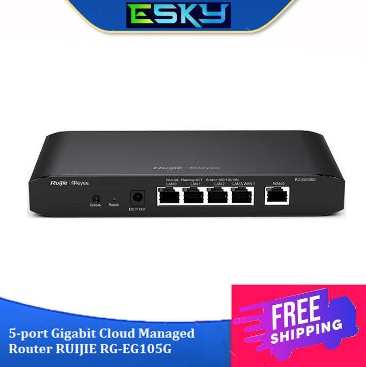 RG-EG105G 5-port Gigabit Cloud Managed Router RUIJIE | Lazada PH