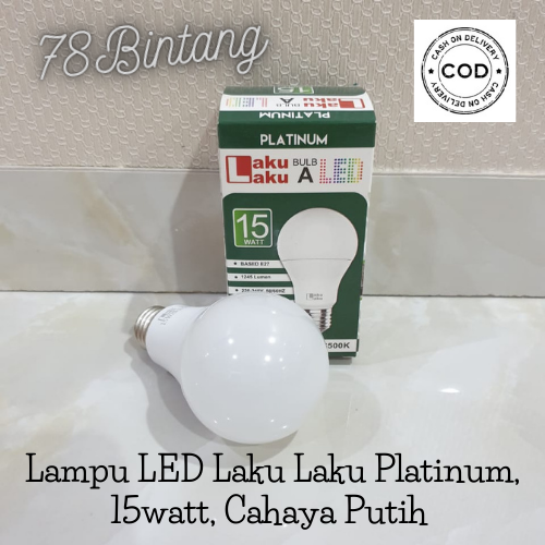 78Bintang Bohlam Lampu LED Laku Laku Platinum 15Watt - Bohlam Lampu Laku Laku 15Watt - Lampu LED ...