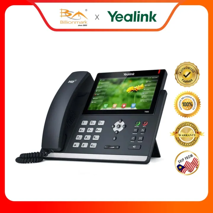Yealink SIP-T48S IP SIP Phone With A 7-INCH Touch Screen | Billionmark | Lazada