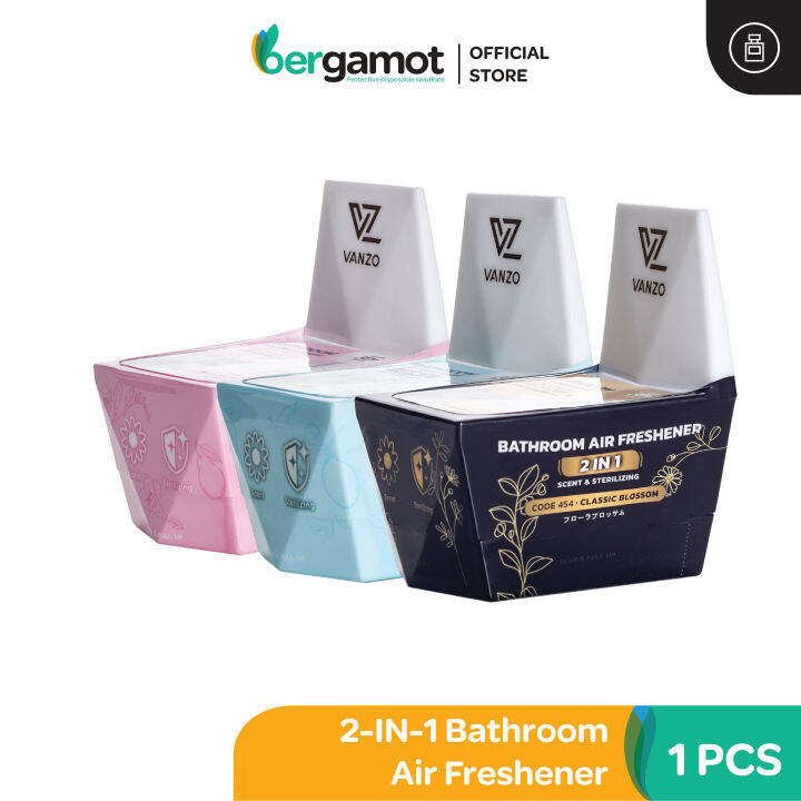 Vanzo 2-IN-1 Bathroom Airfreshener - 115g | Lazada