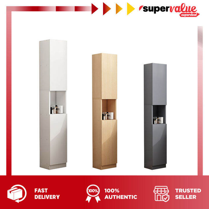 SuperValue Simple Display Cabinet with Door Bookshelf 5-Layer Shelf ...