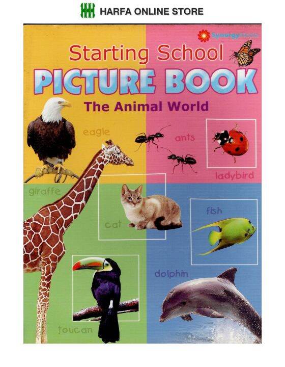 Starting School Picture Book The Animal Word | Lazada