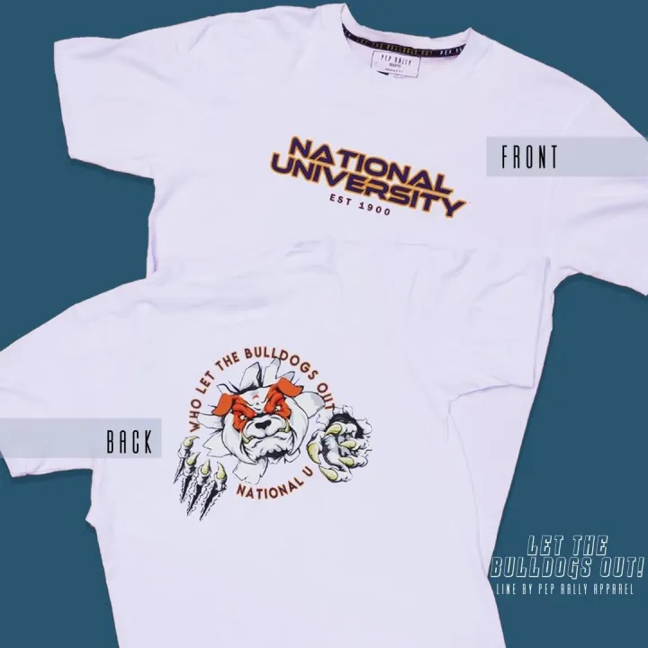 National University Shirt | NU Pep Rally Apparel Oversized Tee | Let ...