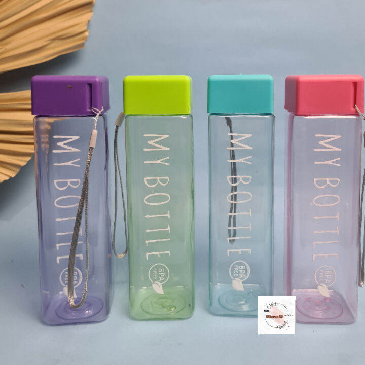 MY BOTOL BENING SEGI ATAU PETAK/BOTOL MINUM KOTAK 500ML | Lazada Indonesia
