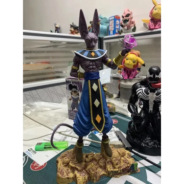 โมเดลฟิกเกอร์ อนิเมะ Dragon-Ball Saiyan One Reward Standing Beerus Dark ...