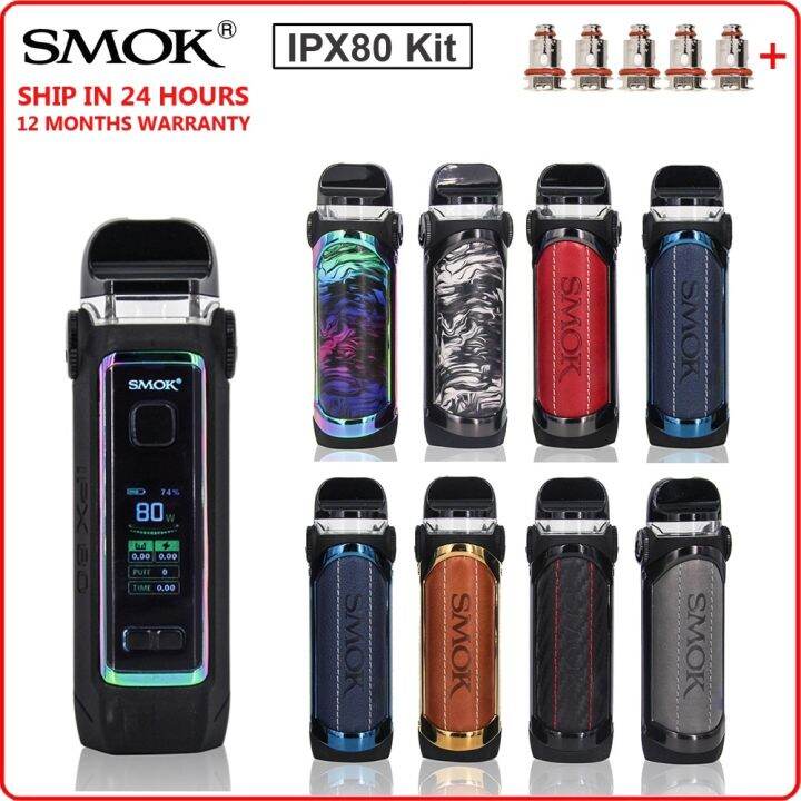 Vape Original SMOK IPX80 IPX 80 Kit VS4 2 SOLUS 1kIz IRUO | Lazada PH