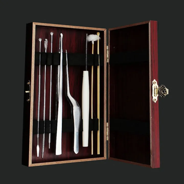 Jia Miao Jia Tao Ear Artifact Pack Goose feather stick Tao Ear tweezers ...