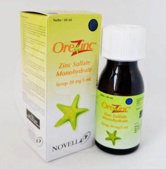 ORE ZINC SIRUP 60ML OREZINC | Lazada Indonesia