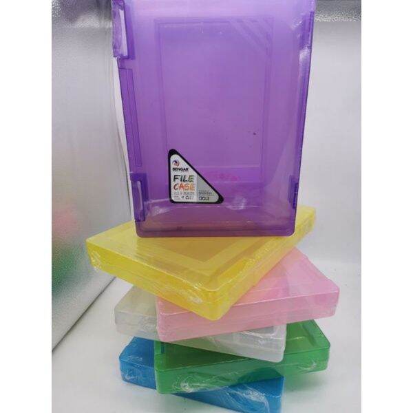 HM Plastic File Case Document Case Assorted Color | Lazada PH