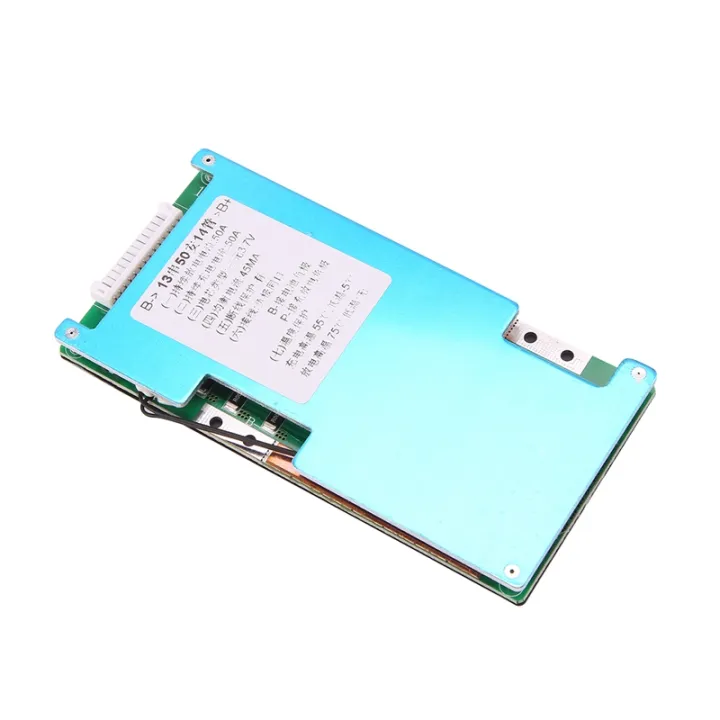 BMS 13S 48V Lithium 18650 Battery Packs Charge Board Balanced Equalizer ...