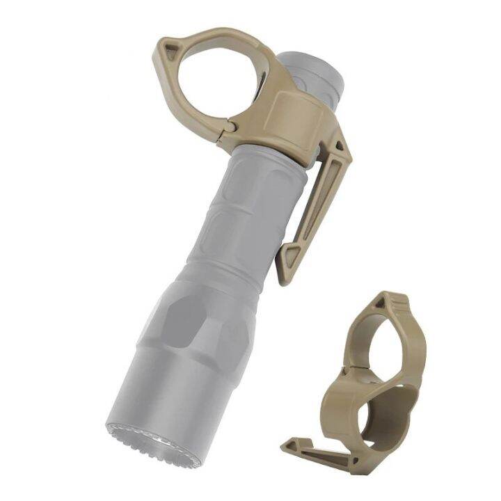 Tactical Outdoor Flashlight Pocket Clip Finger For Switchback ...
