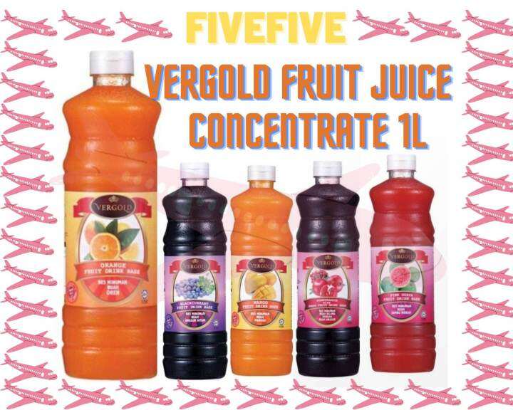 Vergold Fruit juice Concentrate - 1L | Lazada