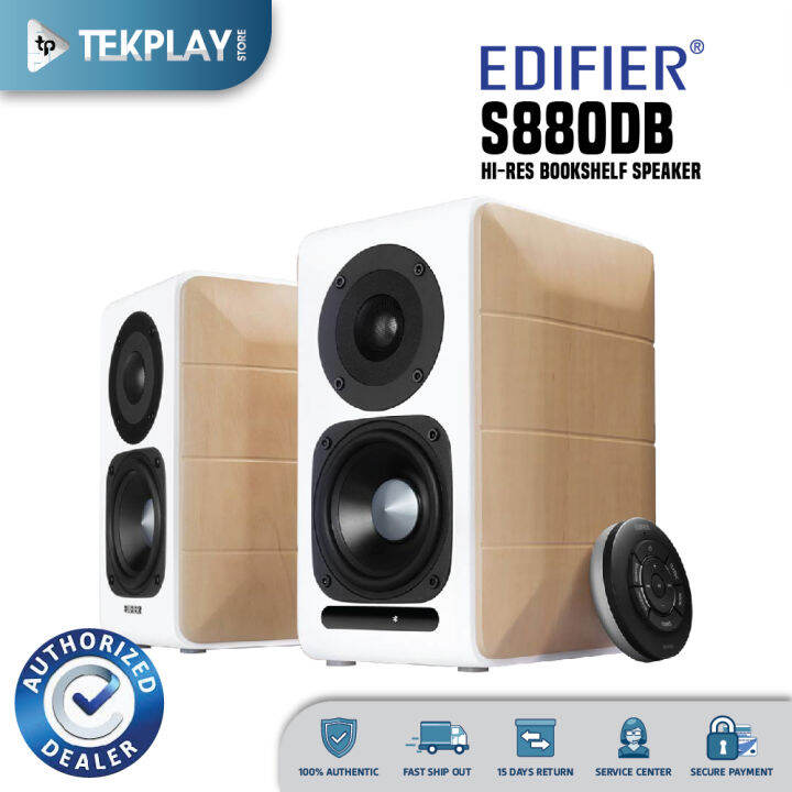Edifier S880DB Hi-Res Certified Bookshelf Speakers | Lazada PH