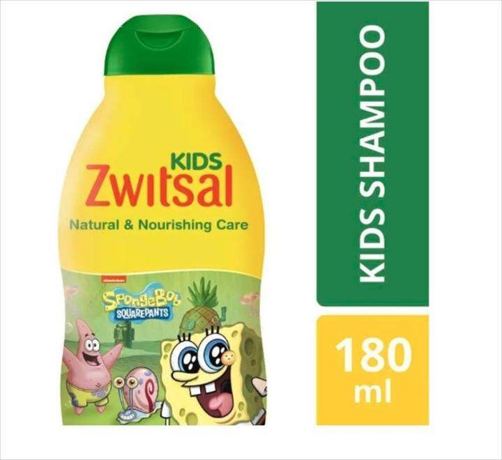 Zwitsal Kids Shampoo Natural & Nourishing Care Spongebob shampoo anak ...