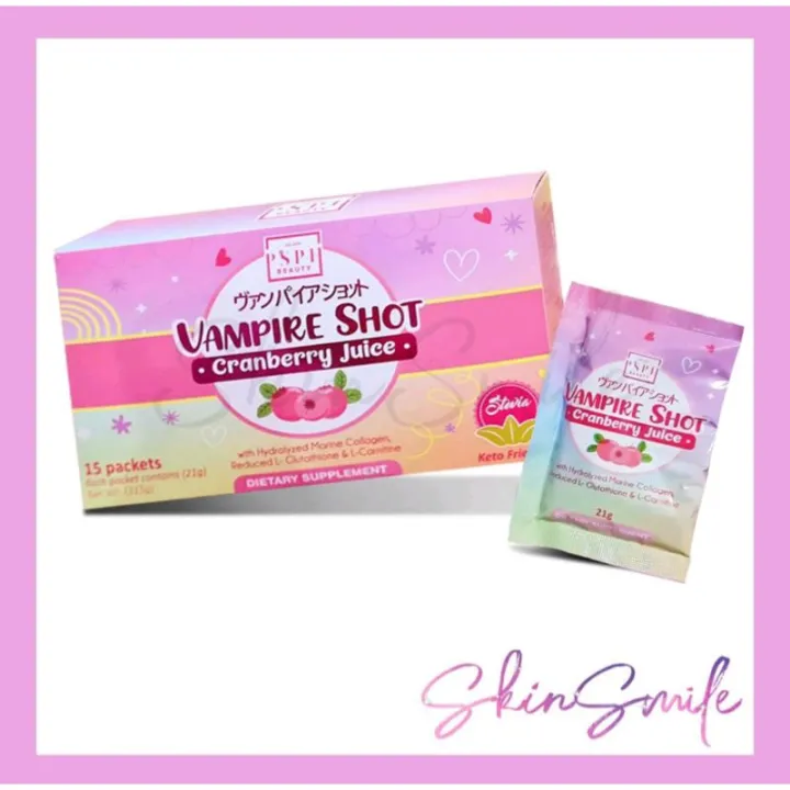 Vampire Shot Cranberry Juice by PSPH Beauty | Lazada PH