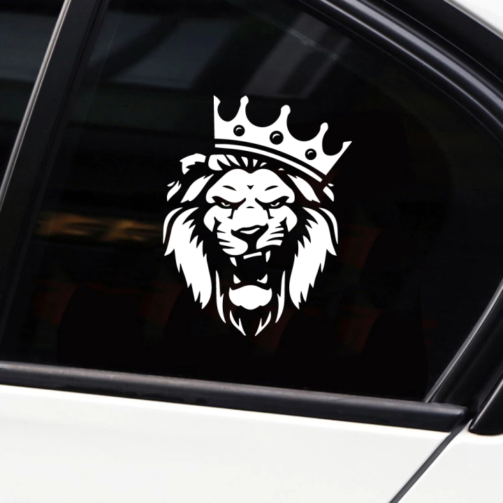stiker raja singa mengaum stiker Mobil Motor Singa King Keren | Lazada ...