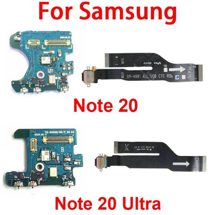 Original Microphone Board Dock USB Charging Flex Cable For Samsung ...