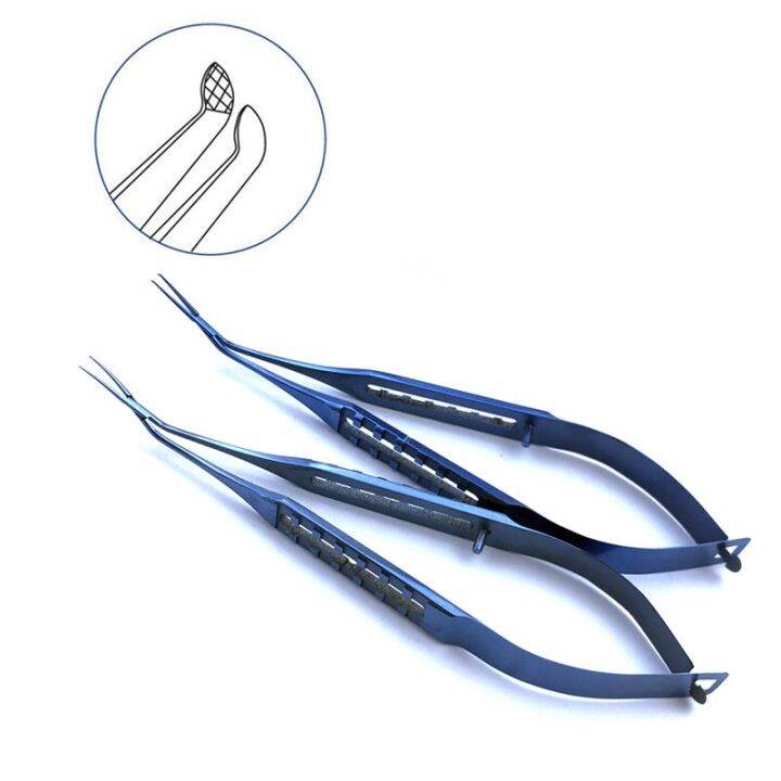 Titanium Inamura Capsulorhexis Forceps Ophthalmic Instrument 105Mm Long ...