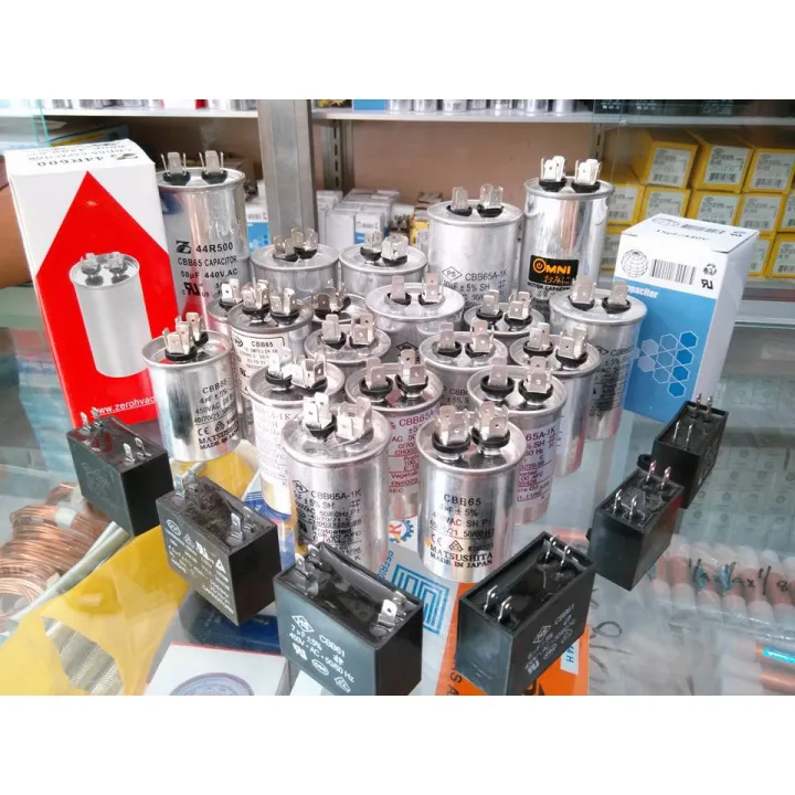 Aircon Dual Capacitor 35+2, 35+3, 35+4, 35+5, 35+6, 35+7 uf 450VAC ...