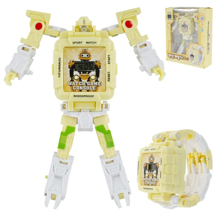 Deformation Robot Watch Transformer Robot Watch 3-In-1 Deformation ...