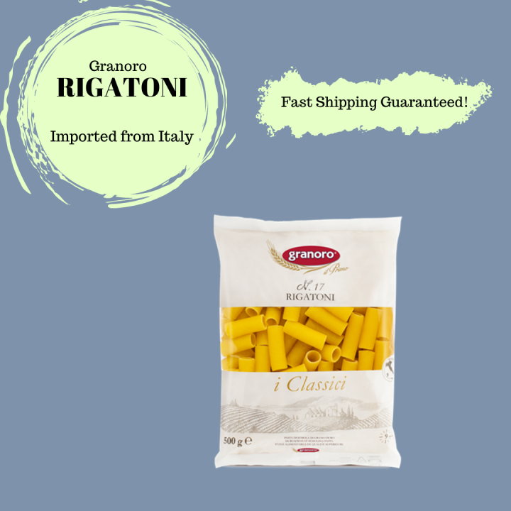 Rigatoni Pasta 500g from Italy | Lazada PH