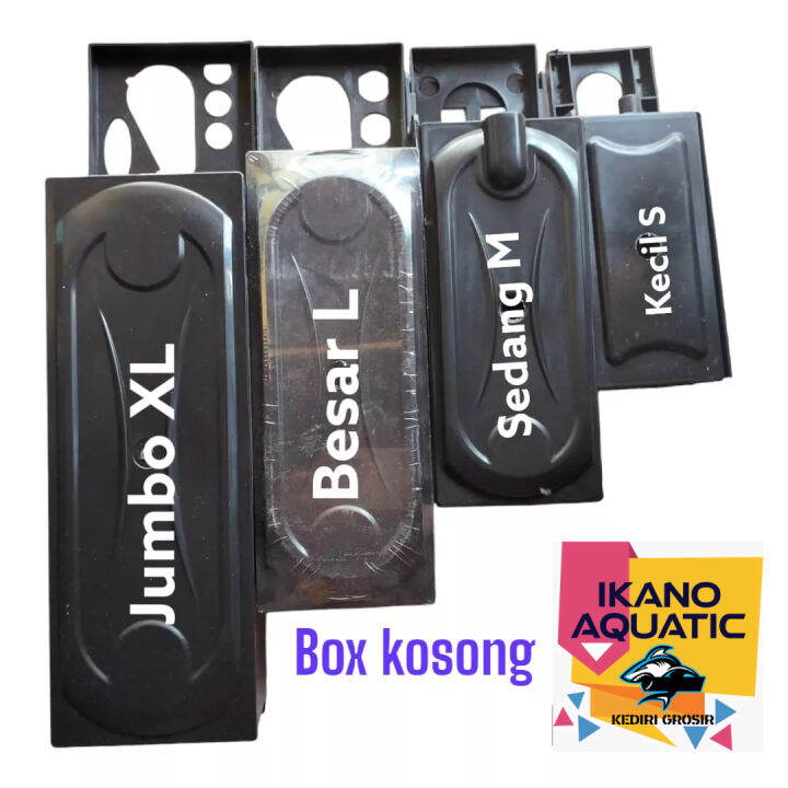 BOX KOSONG FILTER AQUARIUM , KOTAK FILTER AKUARIUM UKURAN KECIL ( S ...