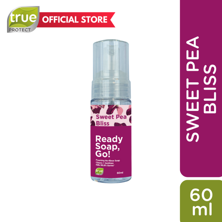 Ready Soap, Go! No-Rinse Foaming Soap 60mL - Sweet Pea Bliss | Lazada PH