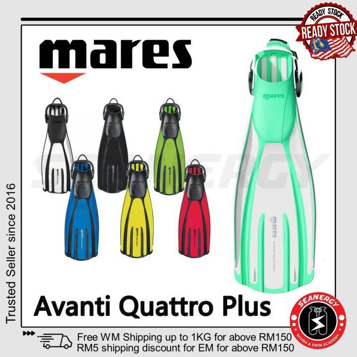 Mares Avanti Quattro Plus Avanti Quattro+ Scuba Diving Fin Diving Fins ...