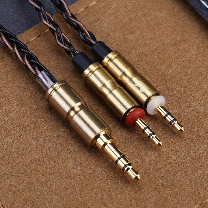 OPENHEART 8 Core Cable for Headphone 1 to 2 jack 3.5/2.5/4.4mm Balance ...