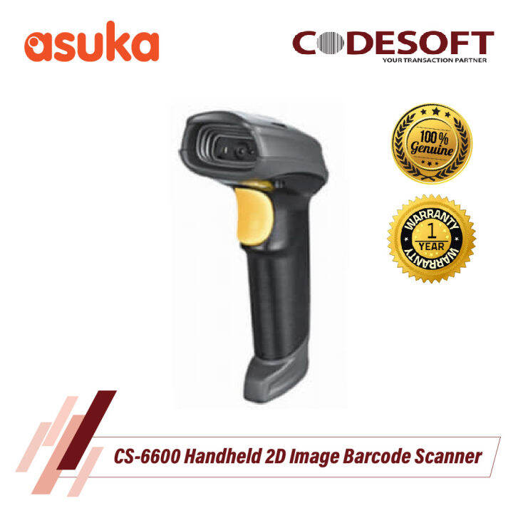 Code Soft CS-6600 Handheld 2D Image Barcode Scanner | Lazada