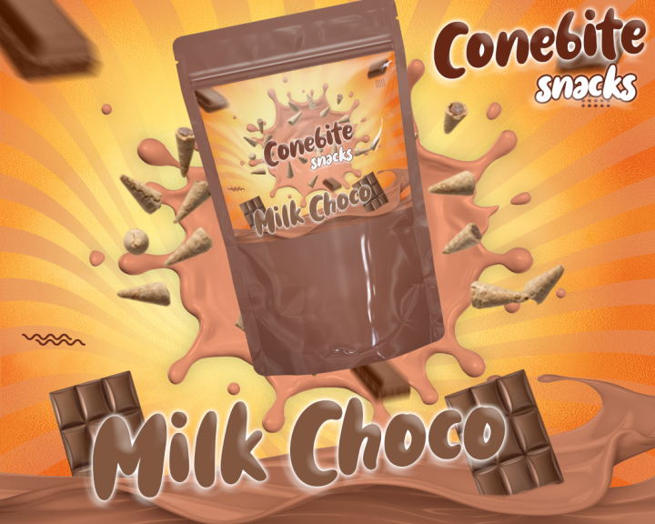 Choco-filled Cornetto Cone Tip Inspired Sweet dessert Cone Bite-size ...